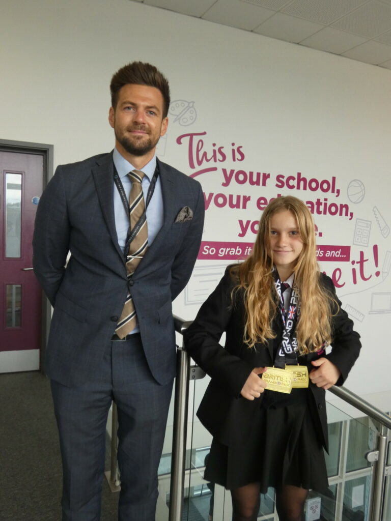 Student wins gold medal - Frederick Gent School