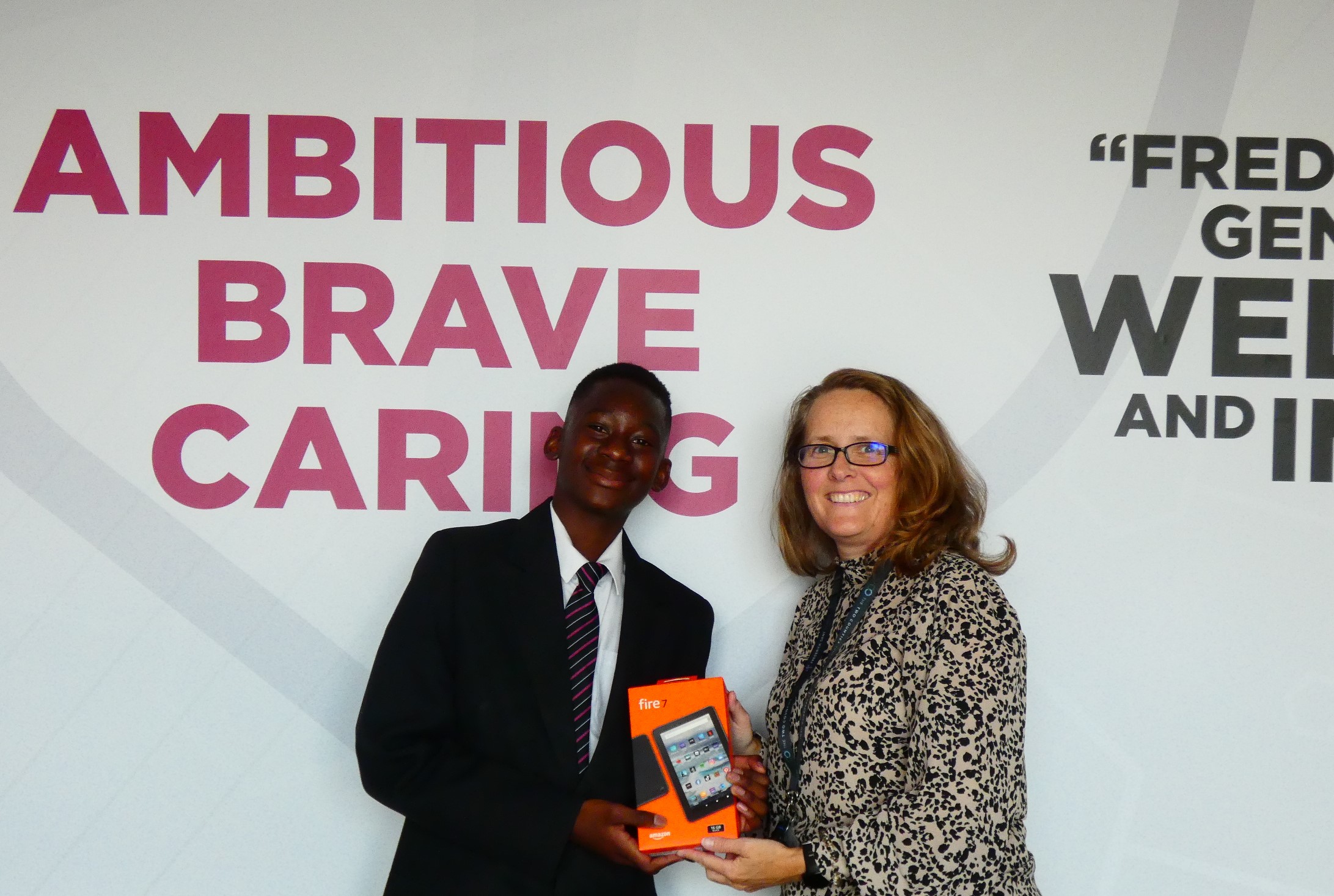 Maths Challenge Winner - Frederick Gent School