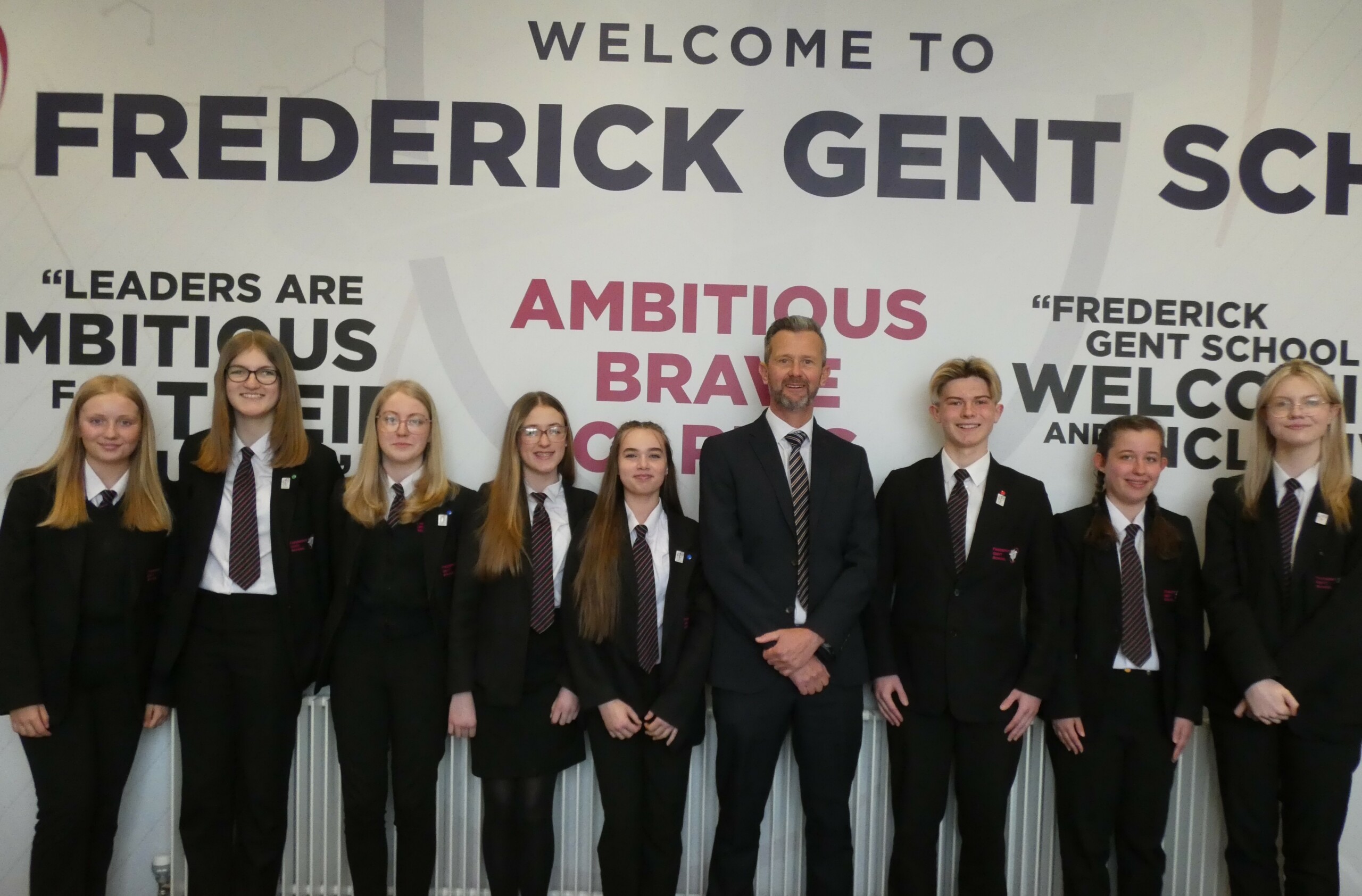 New Prefects - Frederick Gent School