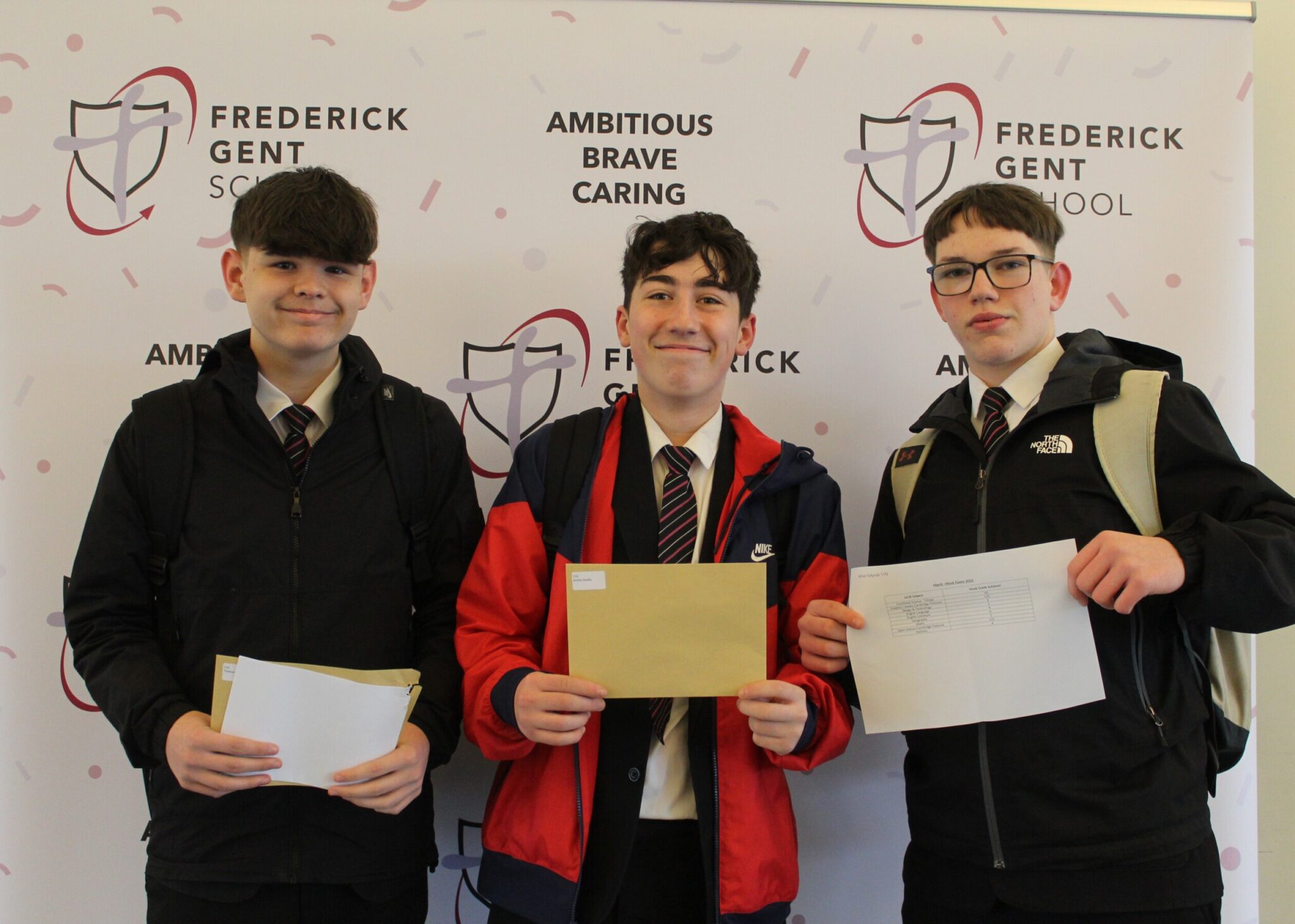 Mock Results Day 2025 - Frederick Gent School