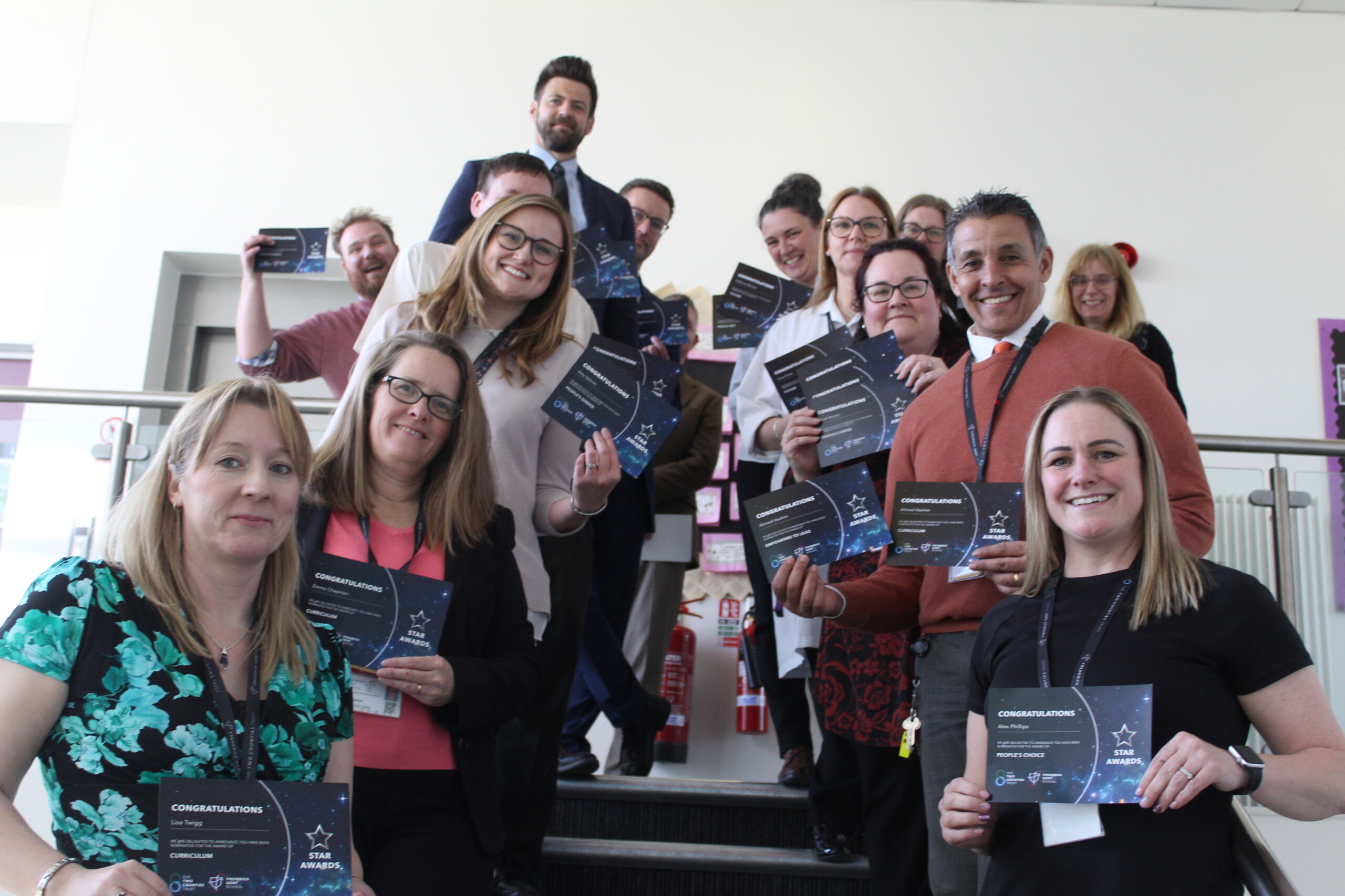 Staff Star Awards 2025 - Frederick Gent School